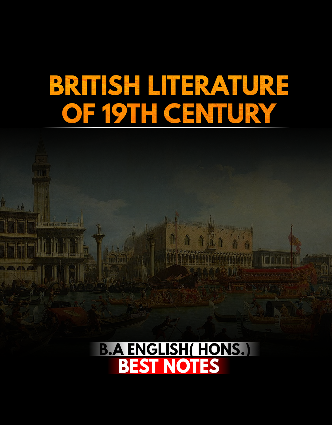 BRITISH LITERATURE OF 19TH CENTURY B.A english hons.